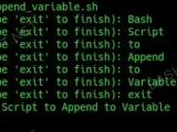 Bash Script To Append To Variable Example Bashscript Net