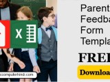 Parent Feedback Form Pdf Ms Word File Structure Format Free Download