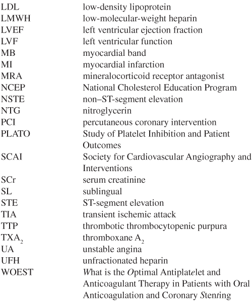 Acute Coronary Syndromes | Basicmedical Key