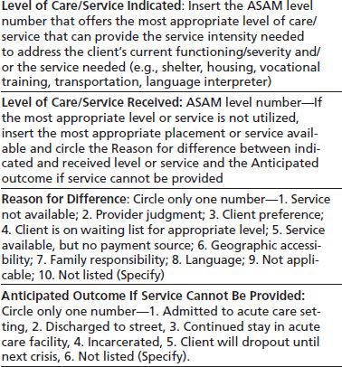 The ASAM Criteria and Matching Patients to Treatment | Basicmedical Key
