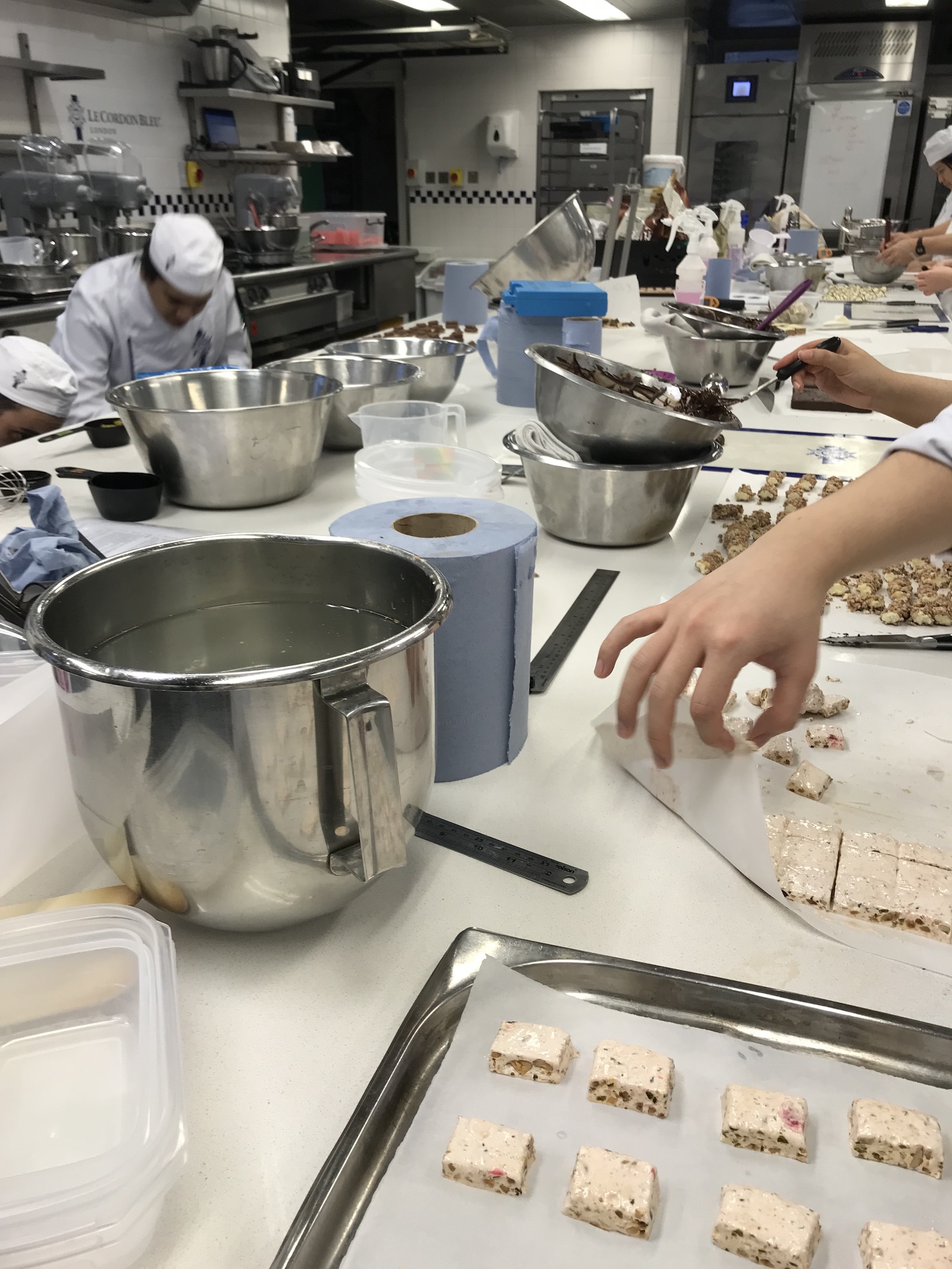 Pastry School Diary - Superior Pâtisserie, Weeks 3-4 • baste cut fold