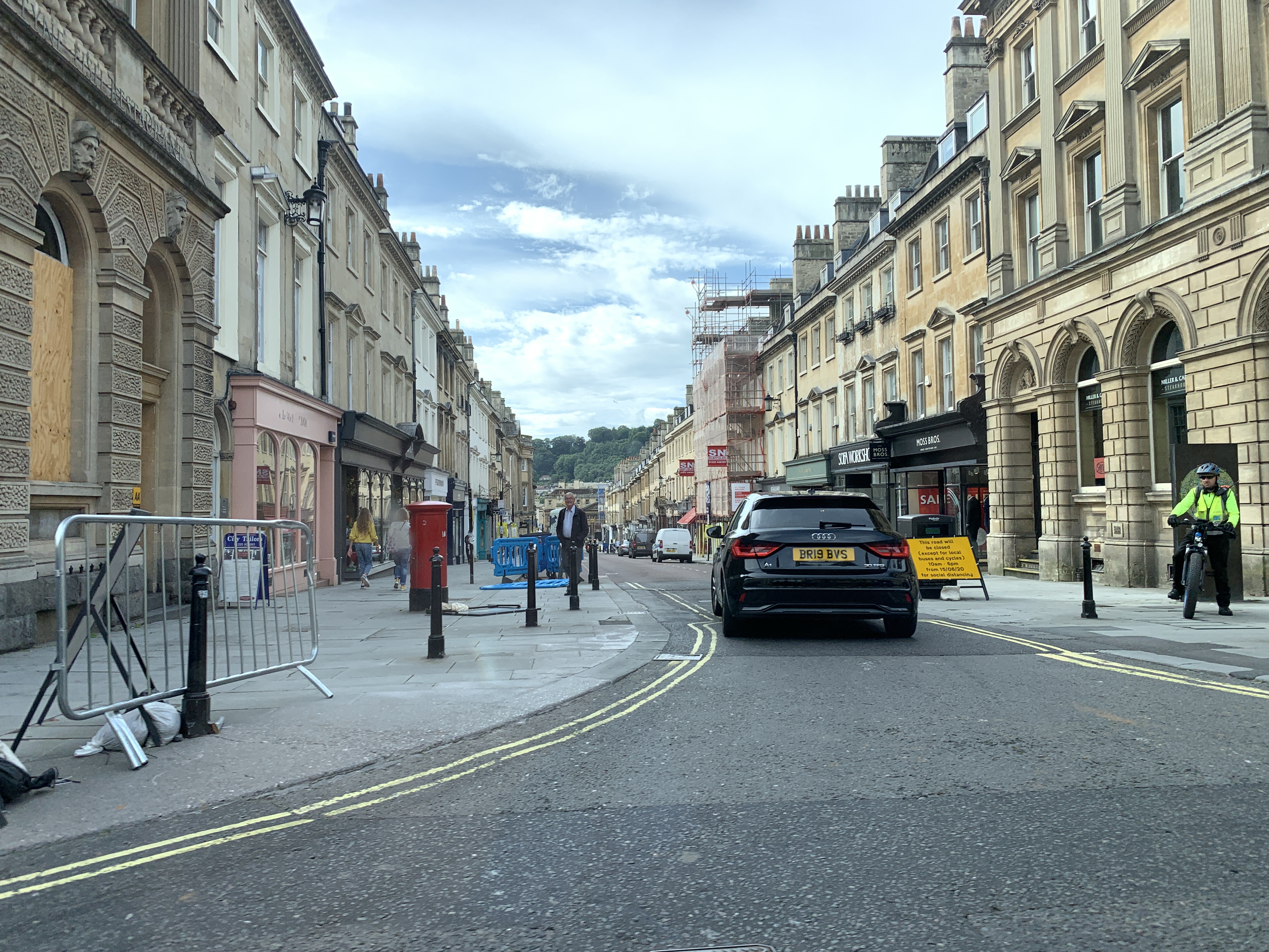Cameras and fines to enforce milsom street closure. – BATH NEWSEUM