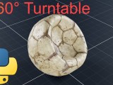 Automating 360 Turntable Animations With A Python Script In Blender