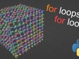 Beginner Blender Python Exercise Nested For Loops Blendernation Bazaar