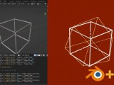 Blender Python Scripting Wireframe Cube Loop Blendernation Bazaar