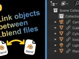 Blender Python Tutorial Linking Objects Across Blend Files