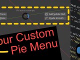 Extending Blender Pie Menus With Custom Operators Using Python