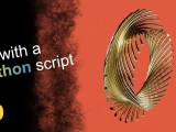 Python Blender Seamless Curve Loop With A Script Blendernation Bazaar