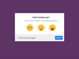 Bootstrap 5 Rate Your Experience Template With Star Ratings Example