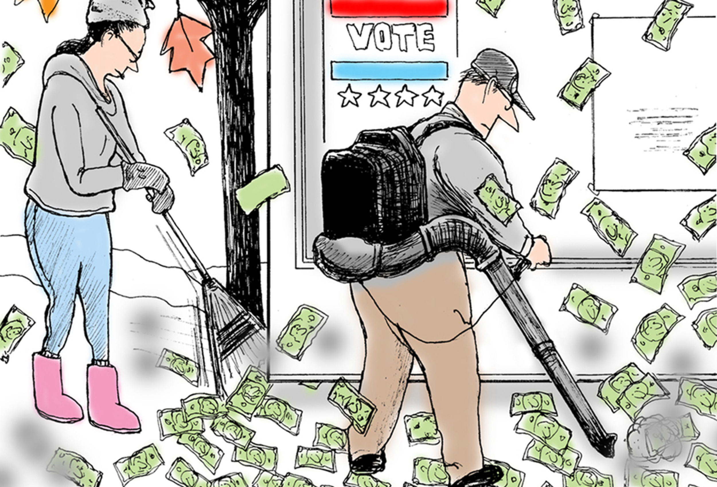 Conservatives support a constitutional amendment to end big money in ...