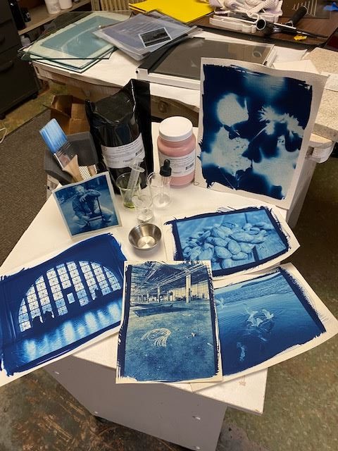 Introduction to Cyanotypes with Dale - Bangor Daily News