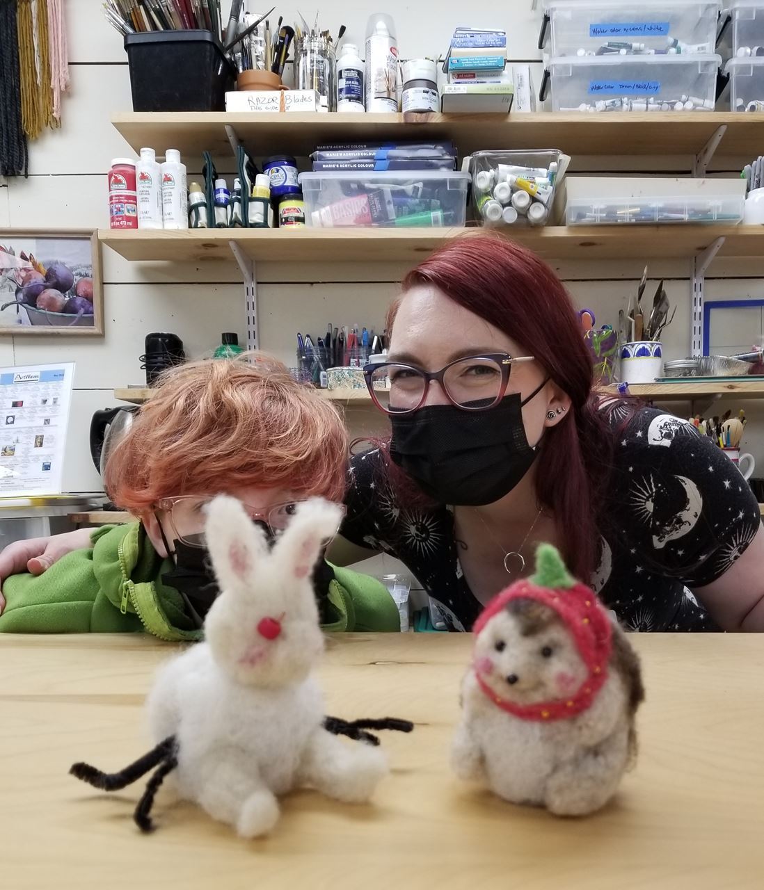 3D Needle Felted Characters - Bangor Daily News