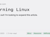 Learning Linux