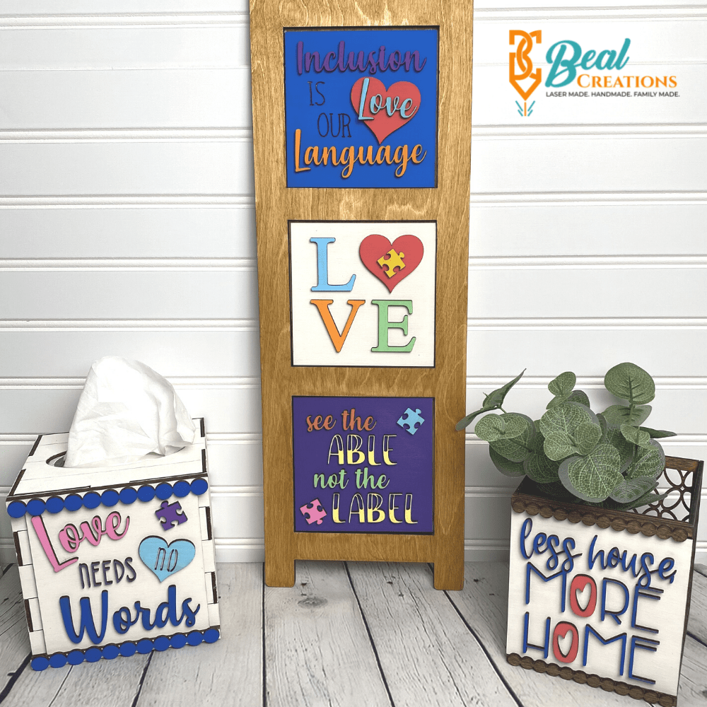 Home Décor Interchangeable leaning ladder family set Home & Living ...