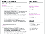 3 Python Developer Resume Examples For 2023
