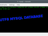 Creating A Mysql Database With Utf8 Beamtic