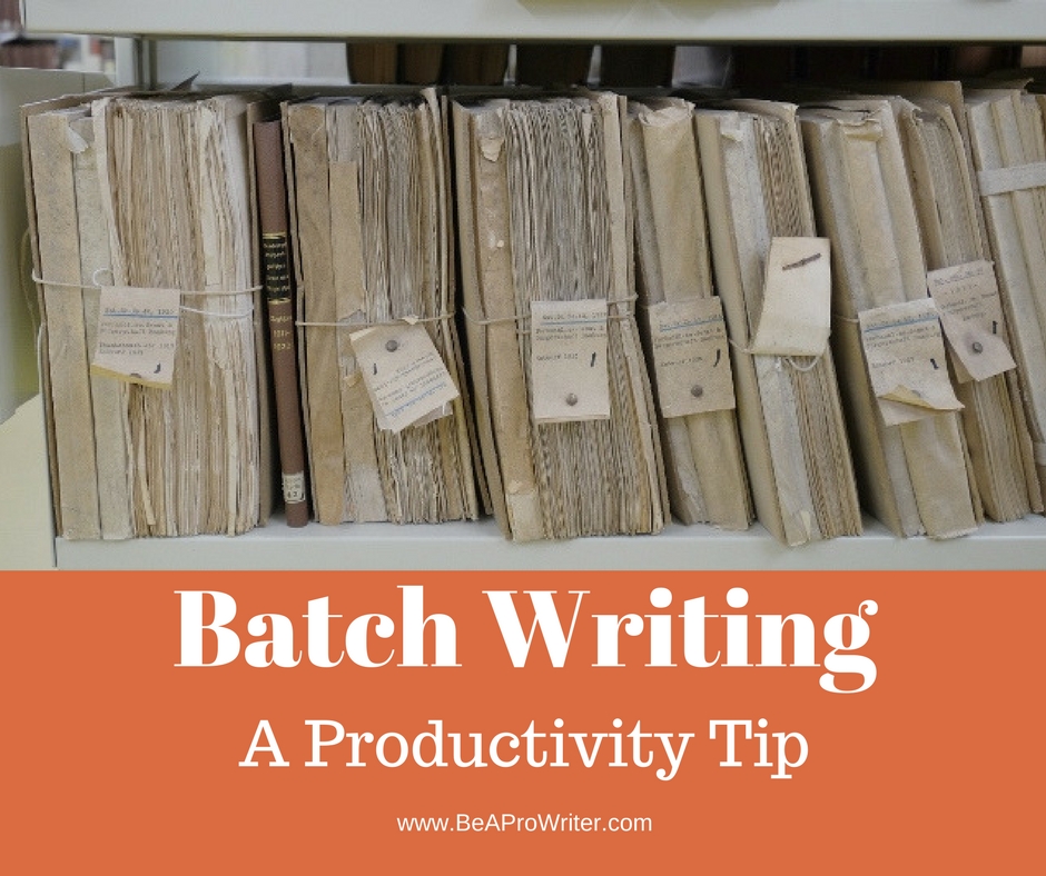 Batch Writing - Be a Pro Writer