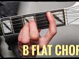 3 Easy Ways To Play A B Flat Bb Chord On Guitar Beast Mode Guitar