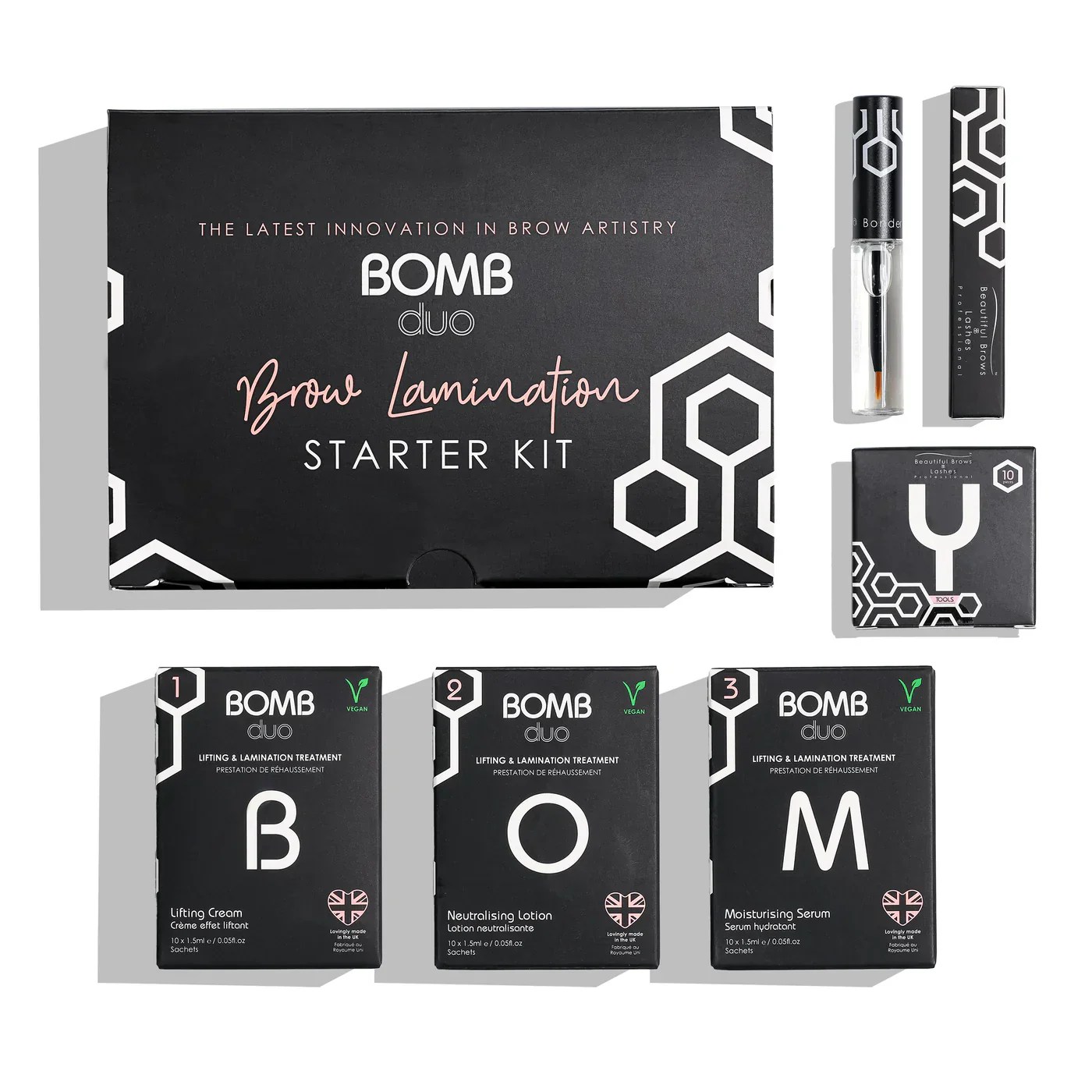 Brow Bomb Lamination Kit Beautiful Brows And Lashes