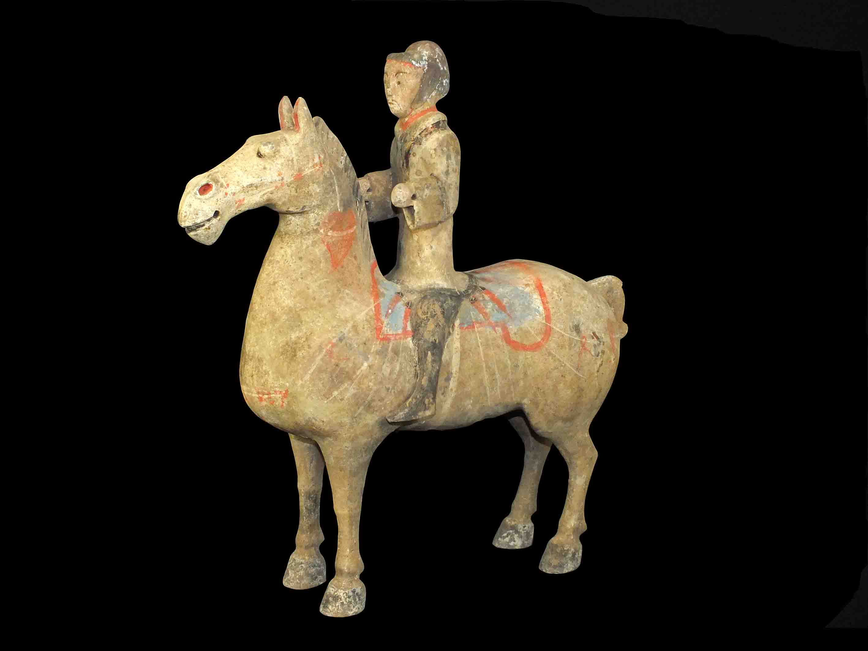 Horse with Rider - Becker Antiques | Amsterdam