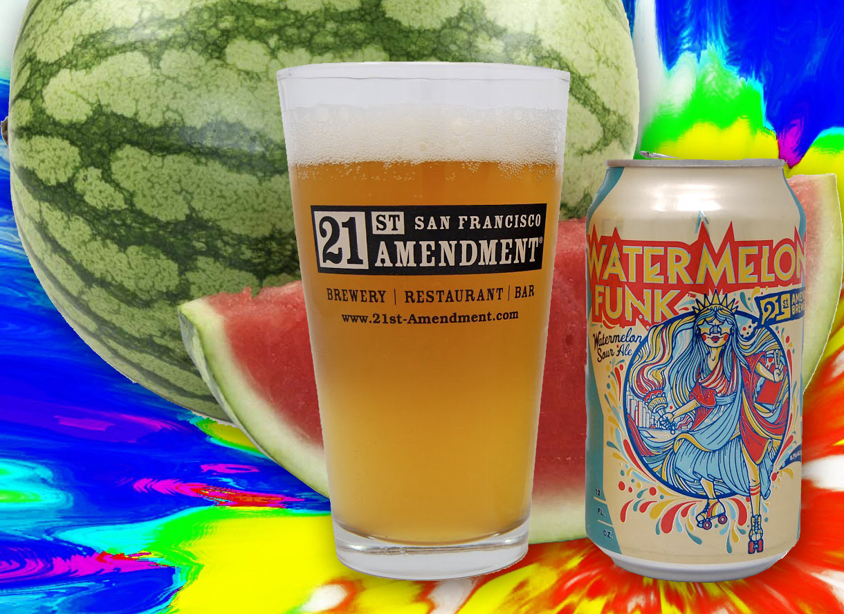 21st Amendment Watermelon Funk – BeerSelfie.com