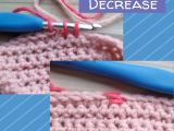 How To Do An Invisible Decrease Crochet Bee Stitch D