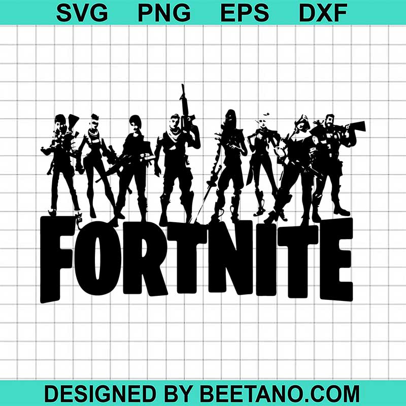 Fortnite Character svg, Fortnite svg cut file cricut