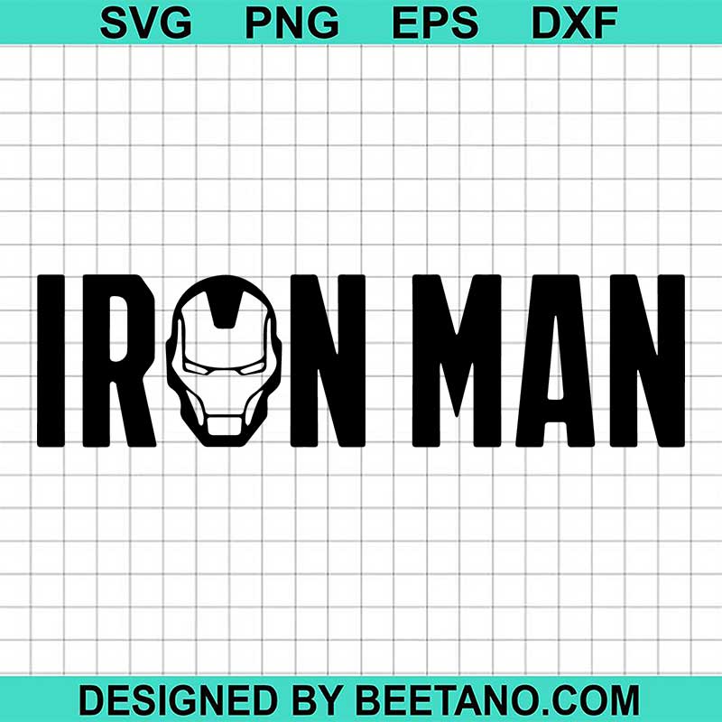 Iron Man SVG, Avengers SVG, Marvel SVG, Iron man Face SVG