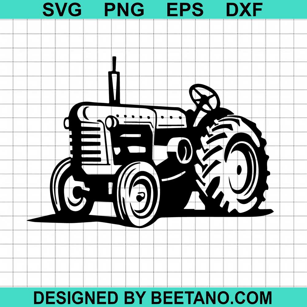 Farm Tractor SVG, Tractor SVG, Farmer SVG