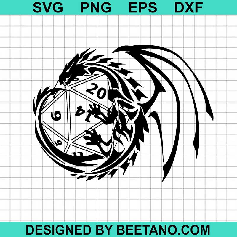 Dungeons And Dragons Logo Svg, Dnd Logo Svg, Dungeon Master Dice Svg