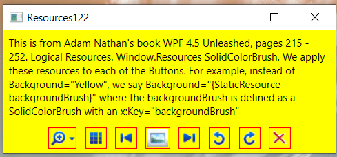 WPF Resources Introduction - BeginCodingNow.com