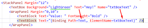 WPF Data Binding in XAML - BeginCodingNow.com WPF Data Binding in XAML - BeginCodingNow.com