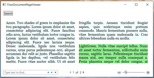 WPF FlowDocumentPageViewer Control - BeginCodingNow.com