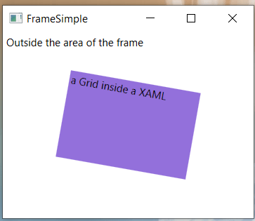 WPF Frame - BeginCodingNow.com