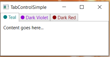 WPF TabControl - BeginCodingNow.com