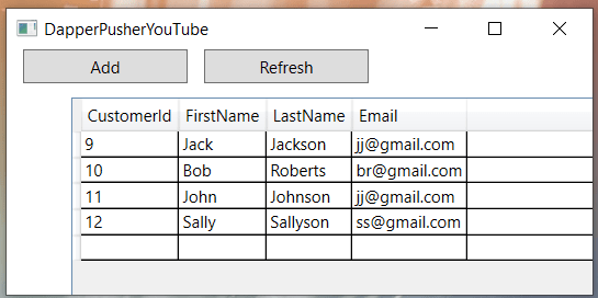 Wpf Insert Into Sql Server Table With Dapper