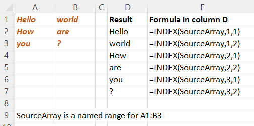 Excel Extract Nth Word from a Text String - BeginCodingNow.com