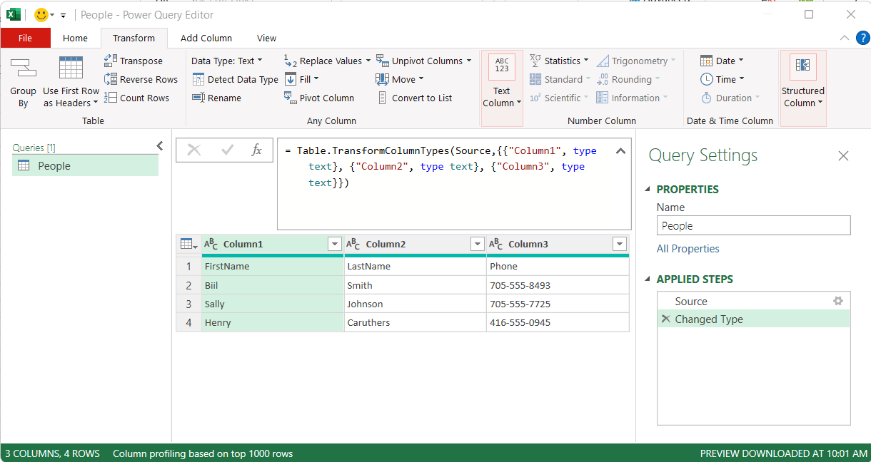 Import a Text File into Excel - BeginCodingNow.com