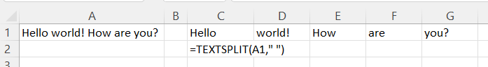 Excel Extract Nth Word From A Text String