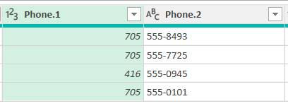 Power Query Transform Phone Number - BeginCodingNow.com
