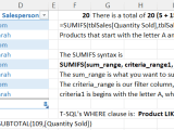 Excel Sumifs Function Begincodingnow