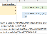 Excel Offset Function Begincodingnow