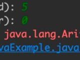Exception Types In Java With Example