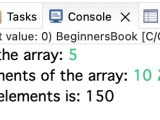C Program To Find Sum Of Array Elements