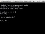 Java 9 Jshell Working With Methods