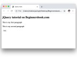 Jquery Tutorial For Beginners Learn Jquery