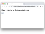 Jquery Tutorial For Beginners Learn Jquery