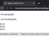 Jquery Prepend