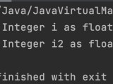Java Integer Floatvalue Method