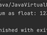 Java Integer Floatvalue Method
